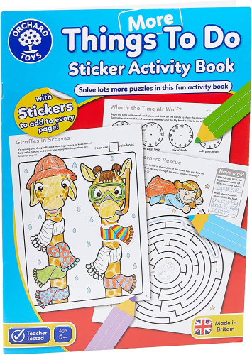 Things To Do Sticker Activity book (издательство Orchard Toys ...