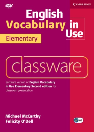English Vocabulary in Use: Elementary 2nd Ed Classware DVD-ROM ...